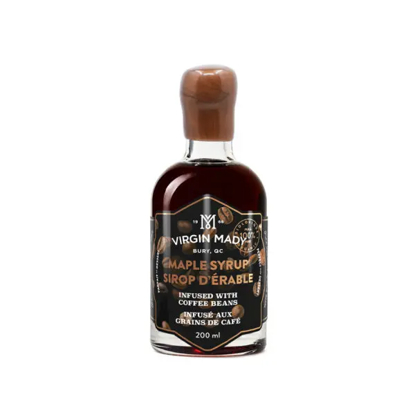 Virgin Mady Maple Syrup 200ml – Infused with Coffee Beans | Bradshaws