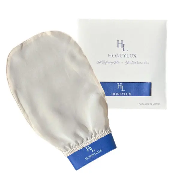 HoneyLux Silk Exfoliating Mitt | Bradshaws