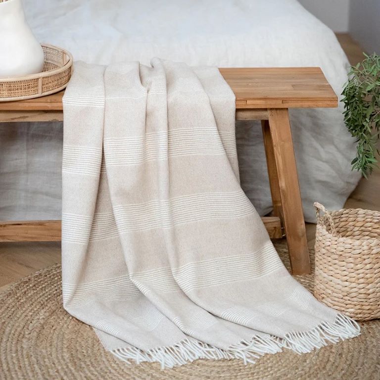 Linen Way Throw – Morse | Bradshaws