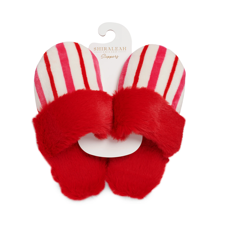 shiraleah_candystripe_slippers_package | Bradshaws